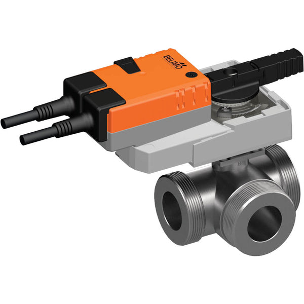 Belimo 3-Way Characterized Valve G2 Kvs10 24VAC/DC 9s 2-point 16Nm IP5 ...