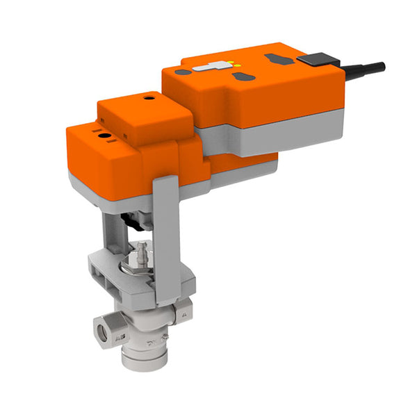 Belimo Globe Valve Rp1/2 10mm Stroke Kvs1.6 100-240VAC Fail-Safe 150s ...