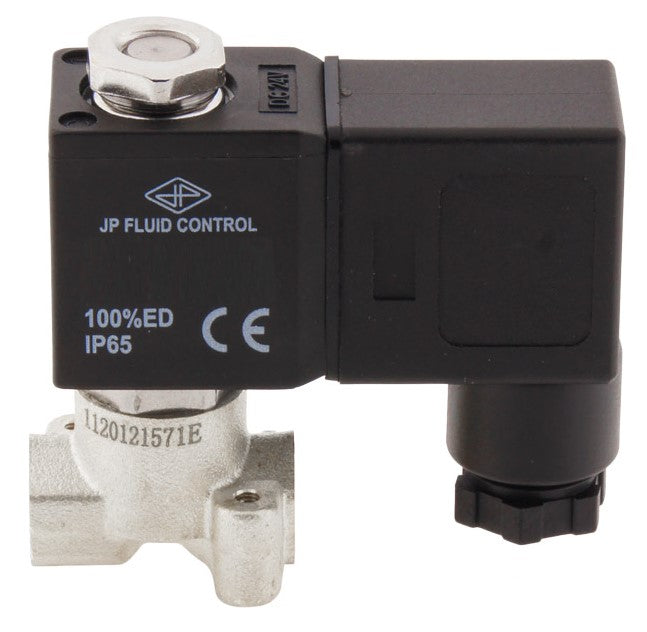 Solenoid Valve CM-DA 1/8'' NPT Stainless Steel FKM 0-10bar 24V AC ...