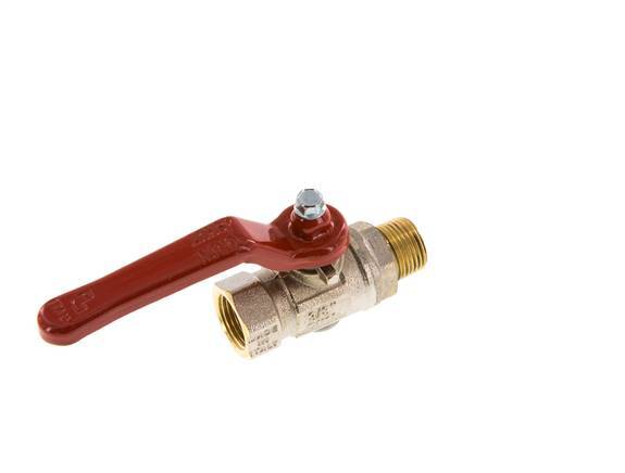 Male To Female R/Rp 3/8 inch 2-Way Brass Ball Valve | Tameson.com