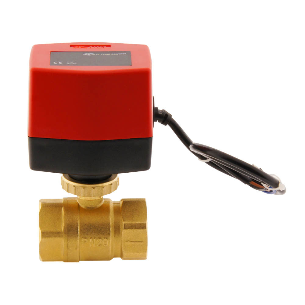 Electrical Ball Valve BW2 1'' 2-way 120V AC 3-point | Tameson.com