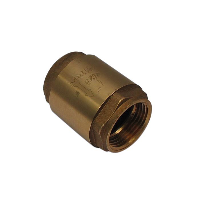 999L - G1/2'' Check Valve Brass NBR F/F 16bar | Tameson.com