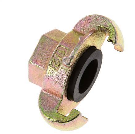 Cast Iron DN 19 DIN 3489 Twist Claw Coupling Rp 1/2'' Female | Tameson.com