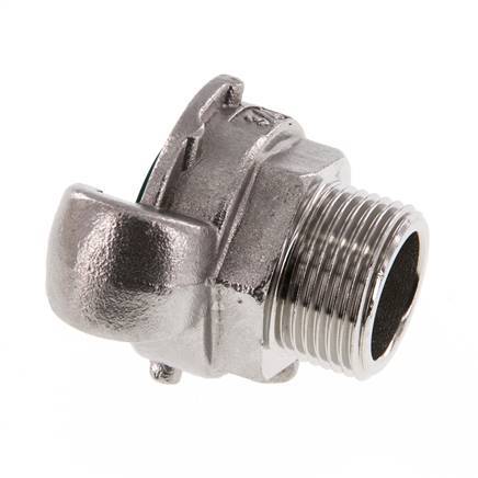 Stainless Steel DN 19 DIN 3489 Twist Claw Coupling G 3/4'' Male ...