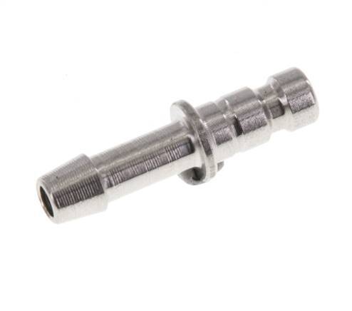 Stainless Steel 316L DN 2.7 (Micro) Air Coupling Plug 4 mm Hose Pillar ...
