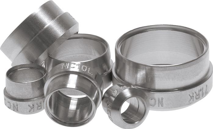 6L or 6S Stainless steel Compression ring [2 Pieces] | Tameson.com