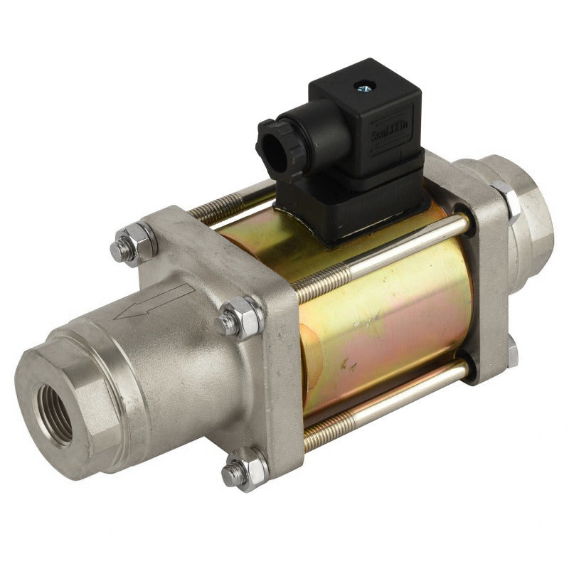 G1/2'' 24V DC Stainless Steel Coaxial Solenoid Valve NBR 0 - 64bar | Tameson.com