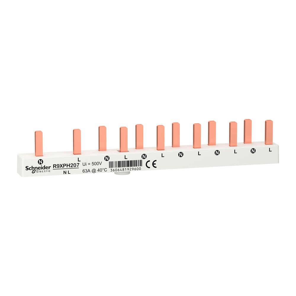 Schneider Electric Merlin Gerin Resi 9 Comb Rail - R9XPH207 [4 Pieces ...