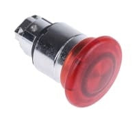 Schneider Electric Harmony Pushbutton Front Element (Mushroom) - ZB4BW ...