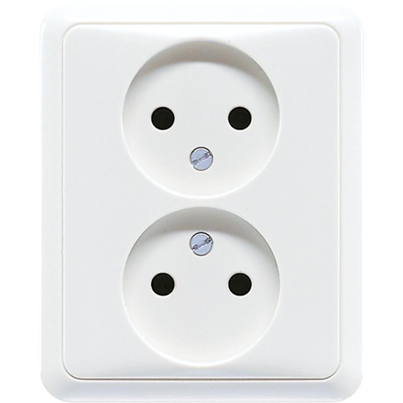 Jung CD500 Wall Outlet Box (WCD Switchgear) (European Socket ...