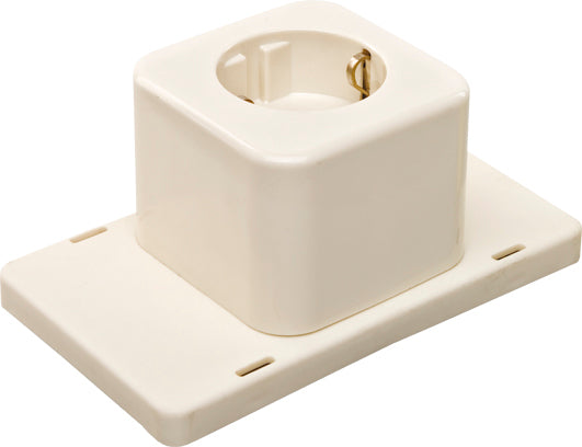 Cover 3611 Single Schuko Socket With Recycled Housing - 1SPA007160F9195 ...