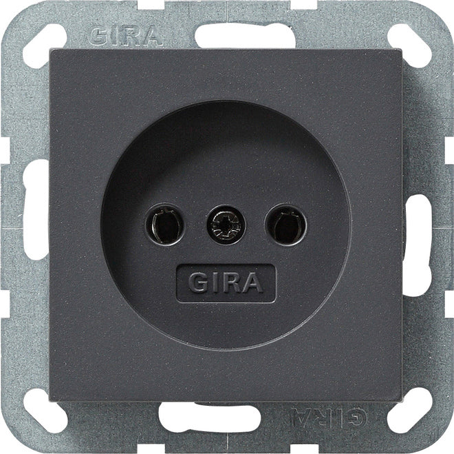 Gira System 55 Wall Socket Outlet (WCD Switchgear) - 048028 | Tameson.com