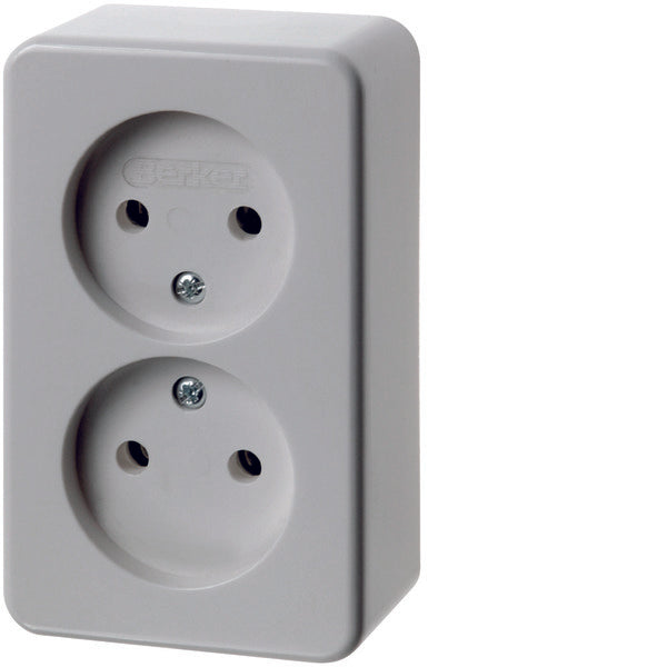 Hager Berker Wall-Mounted Socket Outlet (WCD Switchgear) (European Soc ...