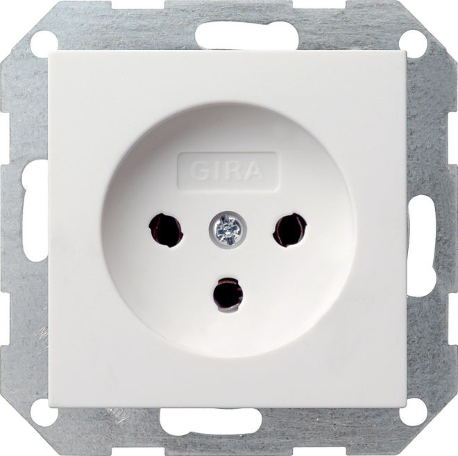 Gira System 55 Wall Socket Outlet (WCD Switchgear) - 047903 | Tameson.com