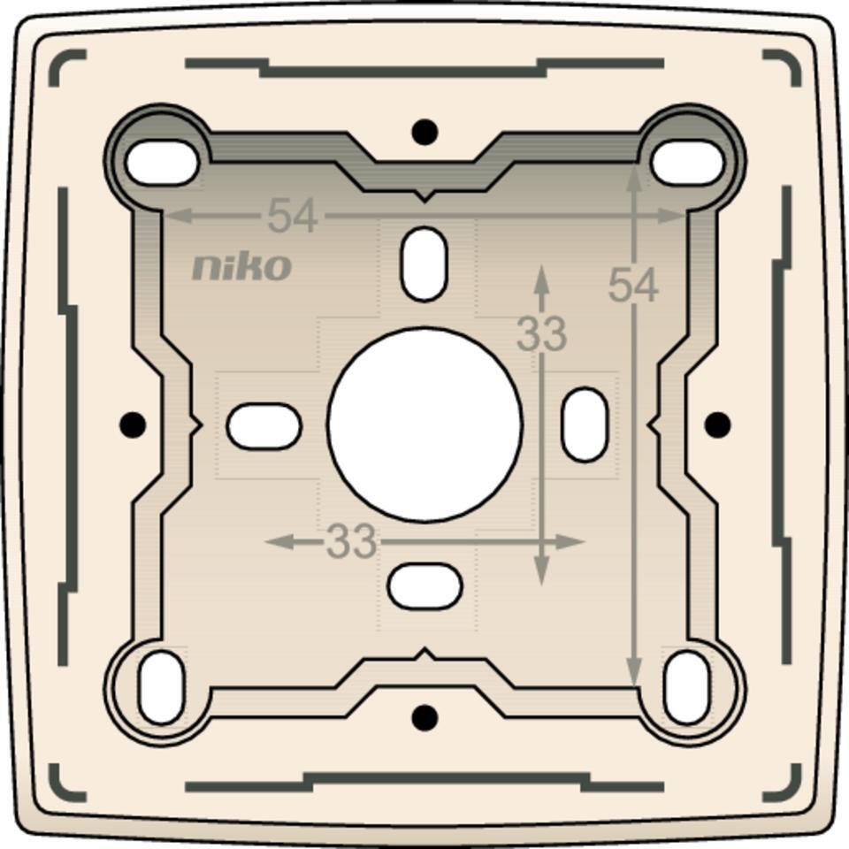 Niko Original Surface-Mounted Switchgear - 100-77100 | Tameson.com