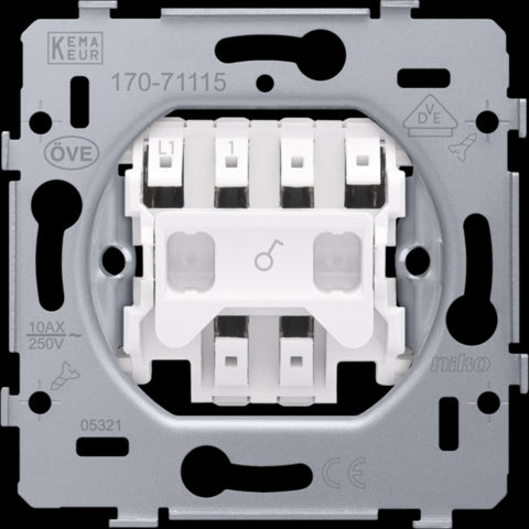 Niko Basic Element Installation Switch - 170-71115 | Tameson.com
