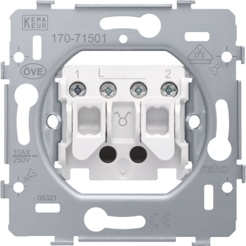 Niko Basic Element Installation Switch - 170-71501 | Tameson.com