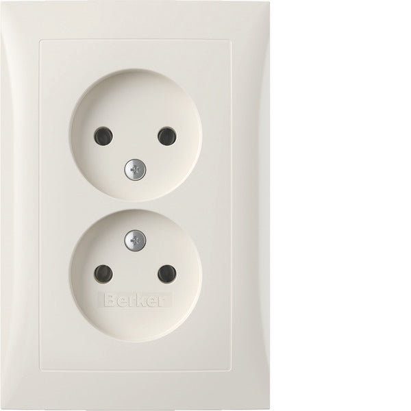 Hager Berker S.1 Wall Outlet (WCD Switchgear) (European Socket ...
