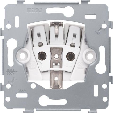 Niko Basic Element Wall Socket Outlet (WCD Switchgear) - 170-34400 [2 ...