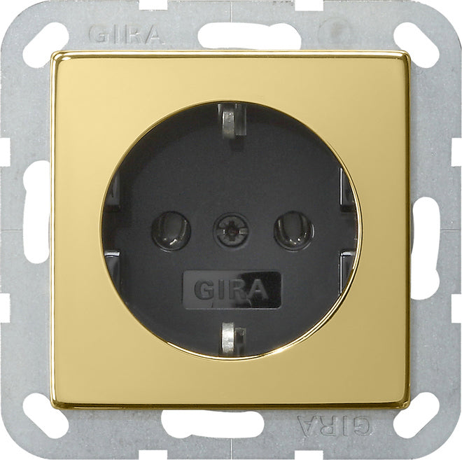 Gira System 55 Wall Socket Outlet (WCD Switchgear) - 0466604 | Tameson.com