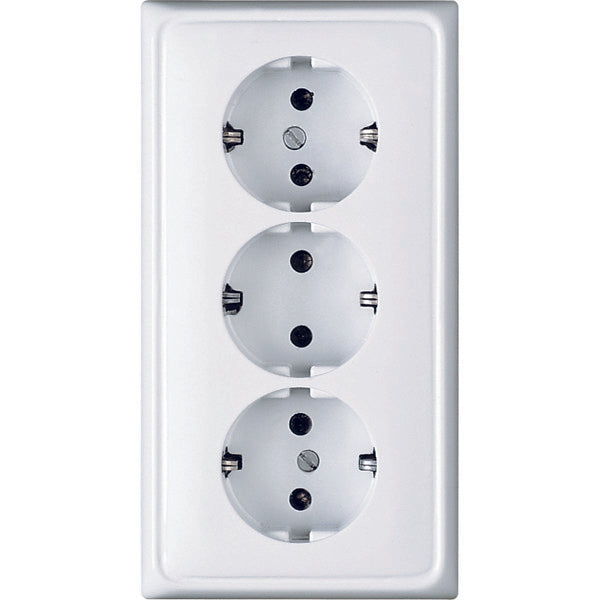 Jung CD500 Wall Outlet Box (WCD Switchgear) (European Socket) - CD523W ...