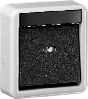 Gira Splash Proof Surface-Mounted Push Button - 015635 | Tameson.com