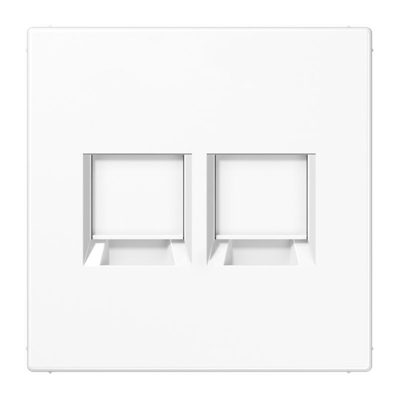 Jung Insert Plate Switchgear - LS1969-2WEWW | Tameson.com