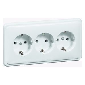 Honeywell Peha Standard Wall Outlet (WCD Switchgear) (European Socket ...