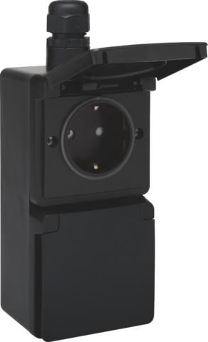 Niko New Hydro Wall Outlet Box (WCD Switchgear) (European Socket) - 761 ...