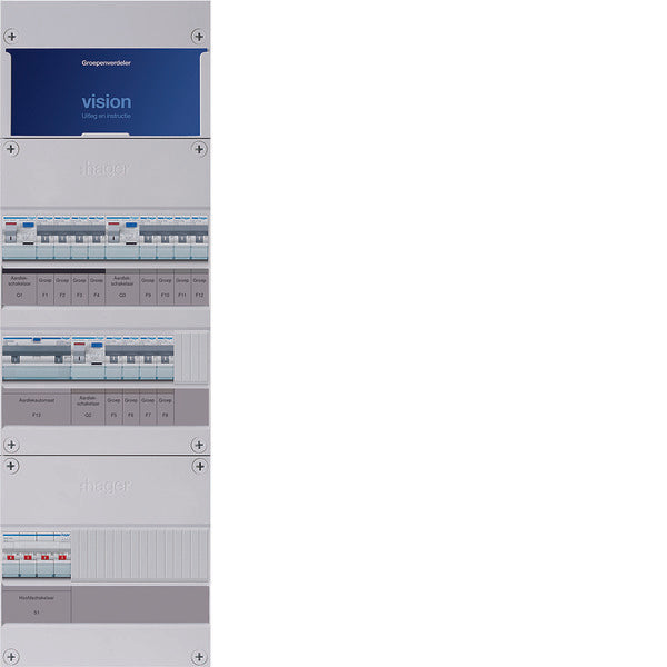 Hager VISION Installation Cabinet - VKG444M-B | Tameson.com