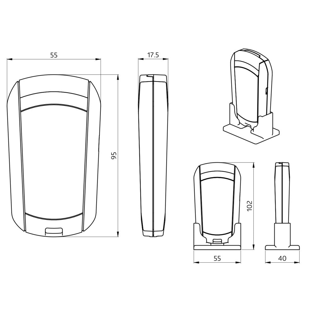 BEG Luxomat Accessories Motion Sensor - 93067 | Tameson.com