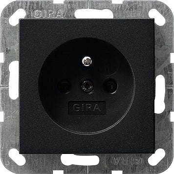 Gira System 55 Wall Socket Outlet (WCD Switchgear) - 0485005 | Tameson.com