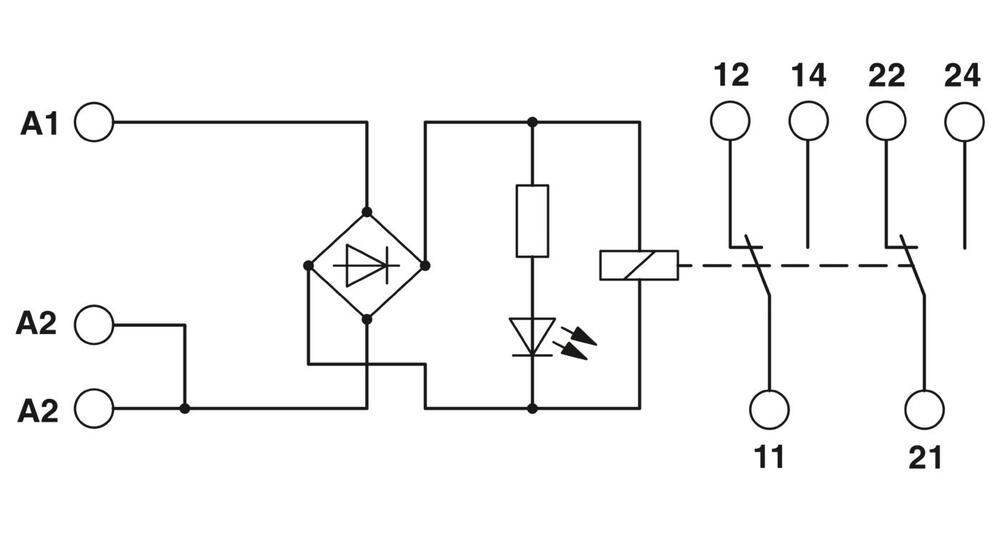 Phoenix Contact EMG Auxiliary Relay - 2940391 | Tameson.com
