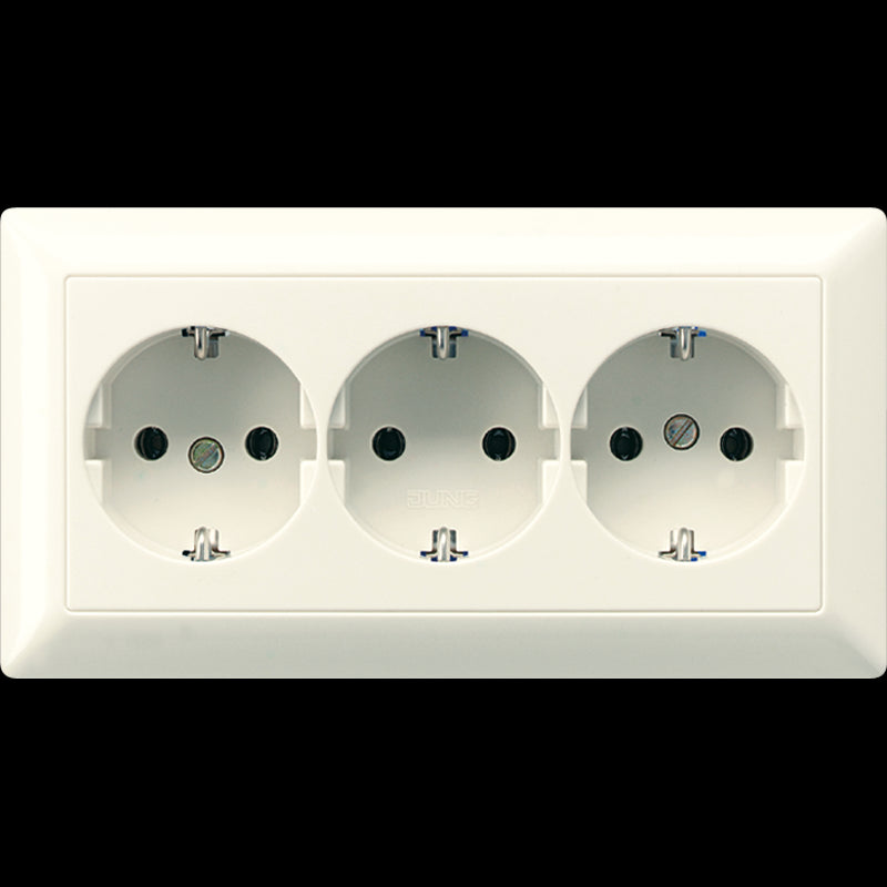 Jung AS500 Wall Outlet Box (WCD Switchgear) - AS523 | Tameson.com