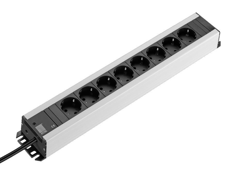 Rittal TE Power Distribution Panel (PDU) (European Socket) - 7000630 ...