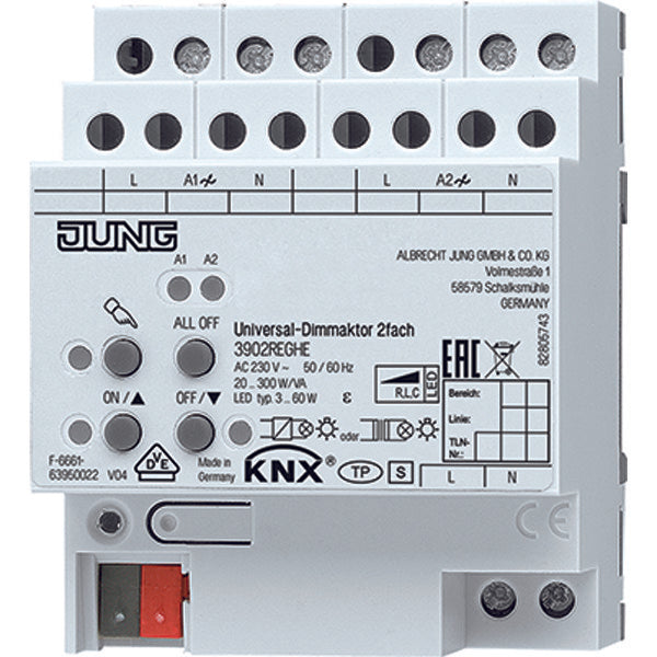 Jung EIB-KNX Dimactor Bus System - 3902REGHE | Tameson.com