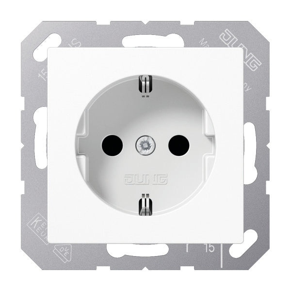 Jung Wall Outlet Box (WCD Switchgear) (European Socket) - A1520NBFKIWW ...