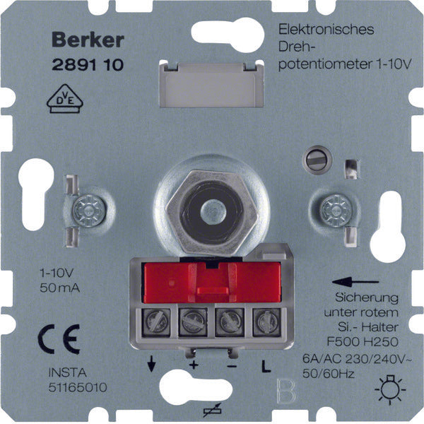 Hager Berker Potentiometer For Light Control System - 289110 | Tameson.com