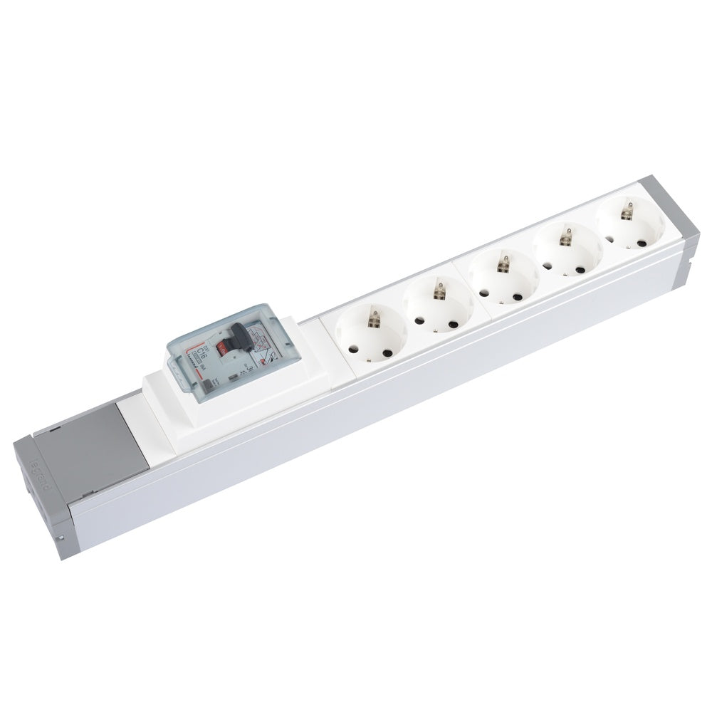 Legrand Table Socket With 5 Outlets And Leakage Switch - 073424 ...