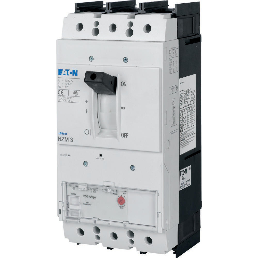 Eaton NZM3 Circuit Breaker 3 Pole 250A 50KA UL IEC - 269275 | Tameson.com
