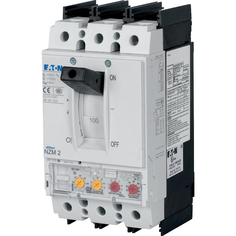 Eaton 3P 100A 150KA Circuit Breaker With Box Terminals UL IEC - 107846 ...