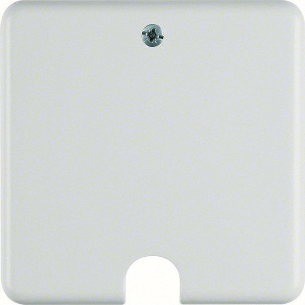 Hager Berker Electric Range Connector Box In-Wall Mount Polar White ...