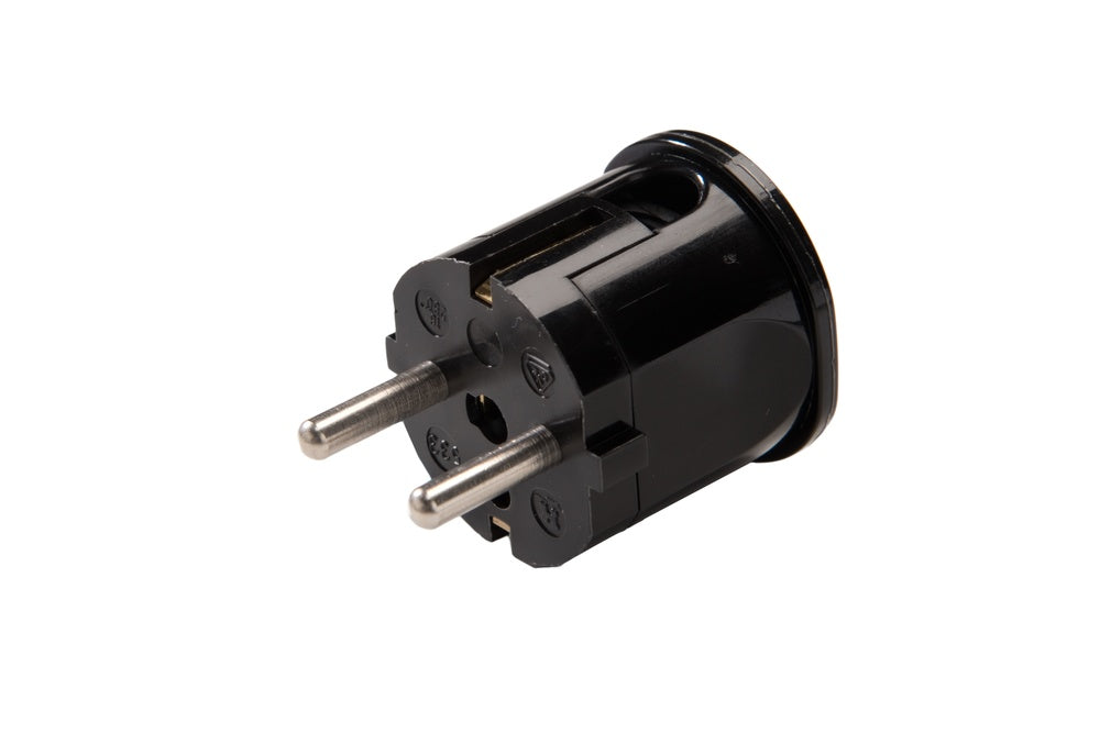 Martin Kaiser MK Plug Earthing Contact System Side Cable Entry Black ...