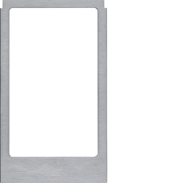 Large Angled Brushed Stainless Steel Design Frame - WD2243 | Tameson.com