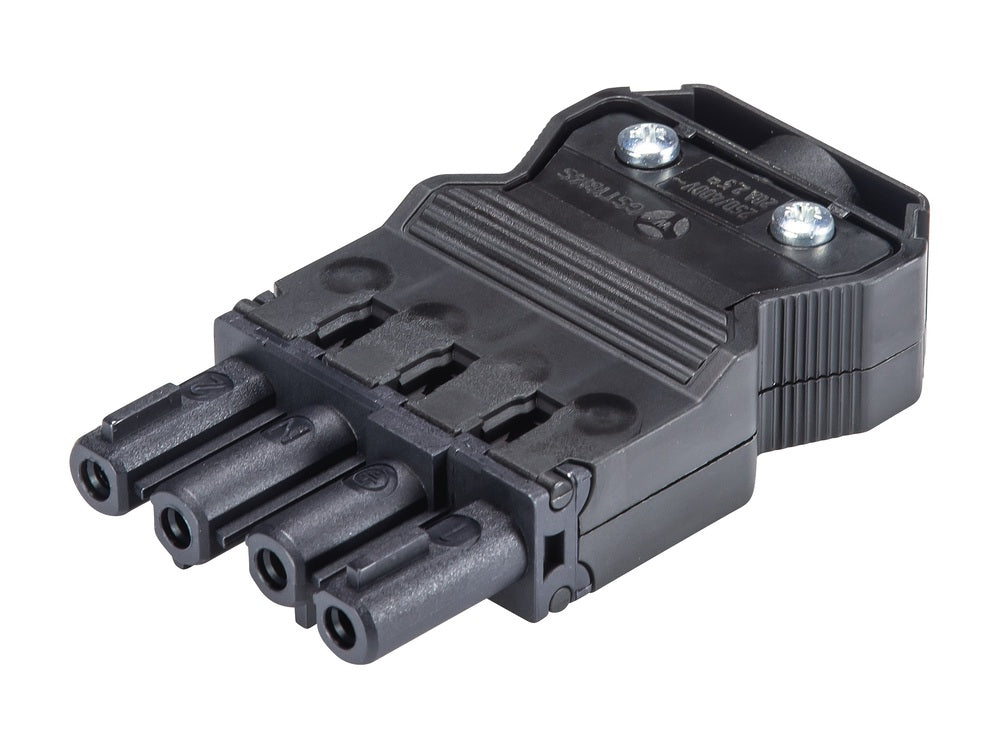 Wieland Gesis Classic Connector - 4P Female - Screw Connection - 92.94 ...