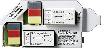 Gira Dual Smoke Alarm Relay Module - 234000 | Tameson.com