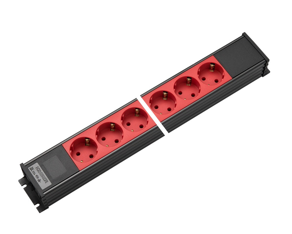 Martin Kaiser 5-Way Power Strip without Switch AC166 (European Socket ...