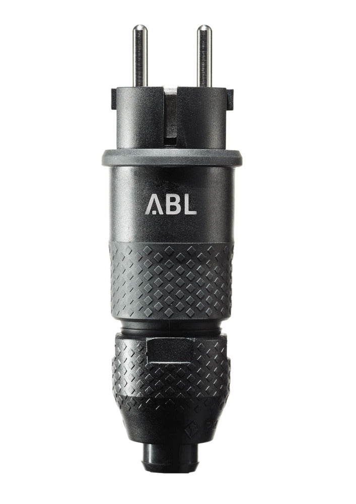 ABL Sursum 1529100 Grounded Plug Thermoplastic Black IP54 - 1529-100 | Tameson.com
