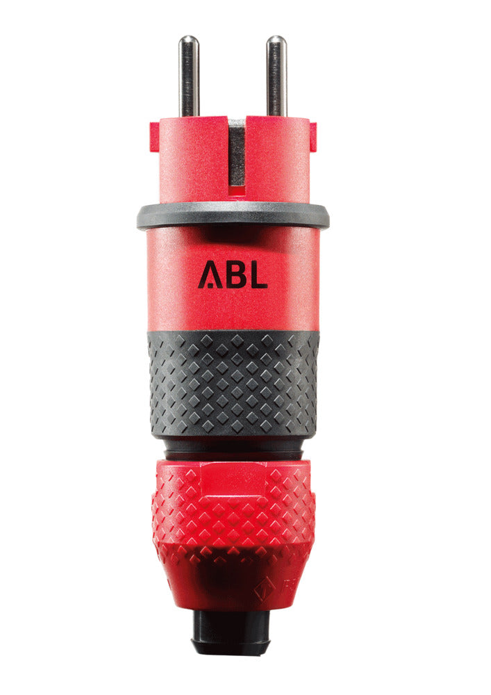 ABL Ultra Pro 2 Pole Grounded Plug Red Black IP54 2C Technology - 1529 ...