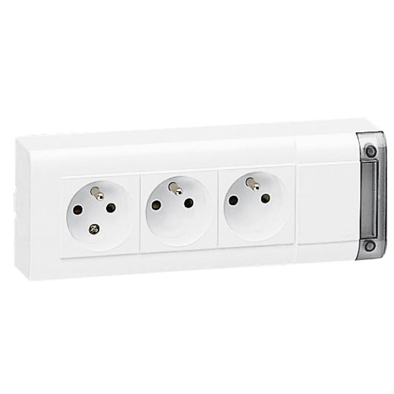 Legrand Cordless Multiple Socket 3x2P+PA (European Socket) - 050609 [5 ...